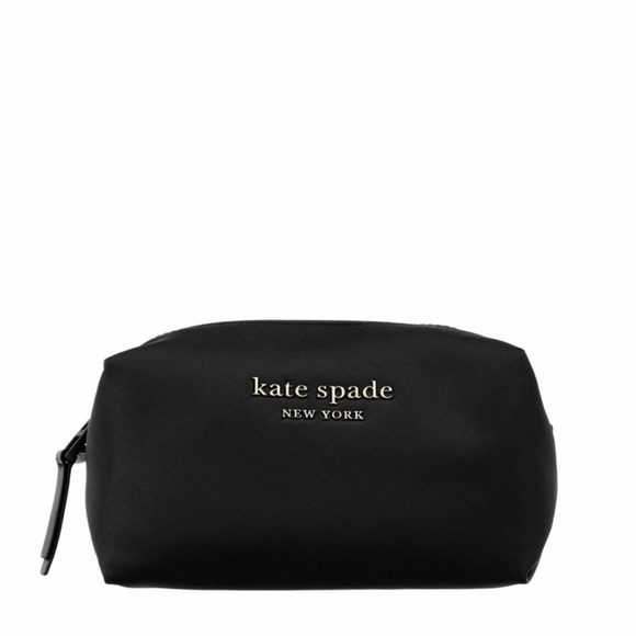 kate spade | Bags | Kate Spade Everything Puffy Medium Nylon Cosmetic ...